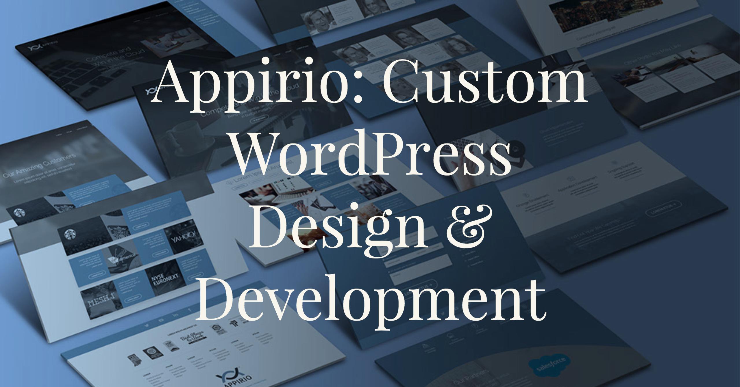 Appirio Website Portfolio - WebDevStudios