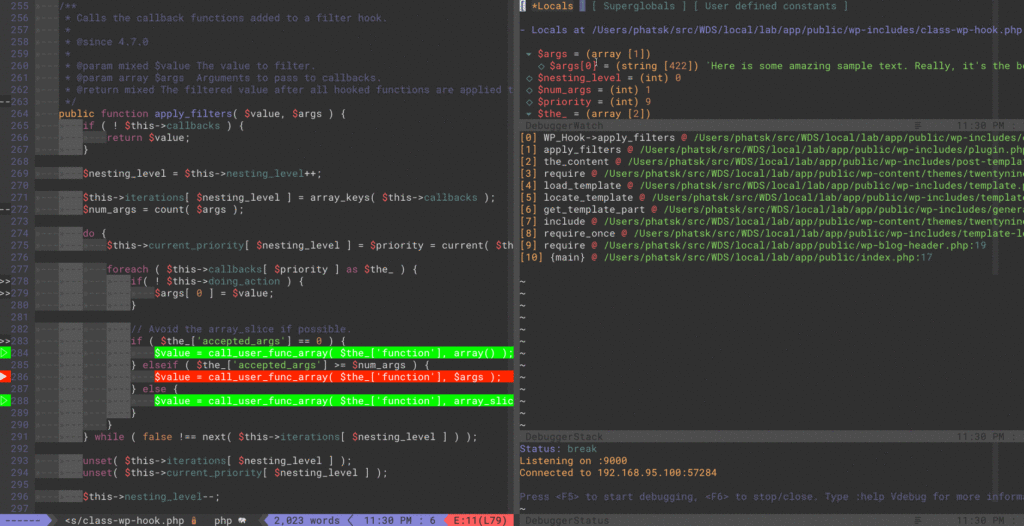 Debugging WordPress with Local by Flywheel, (neo)vim, and xdebug - WebDevStudios