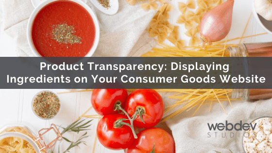 Product Transparency: Displaying Ingredients on Your Consumer Goods ...