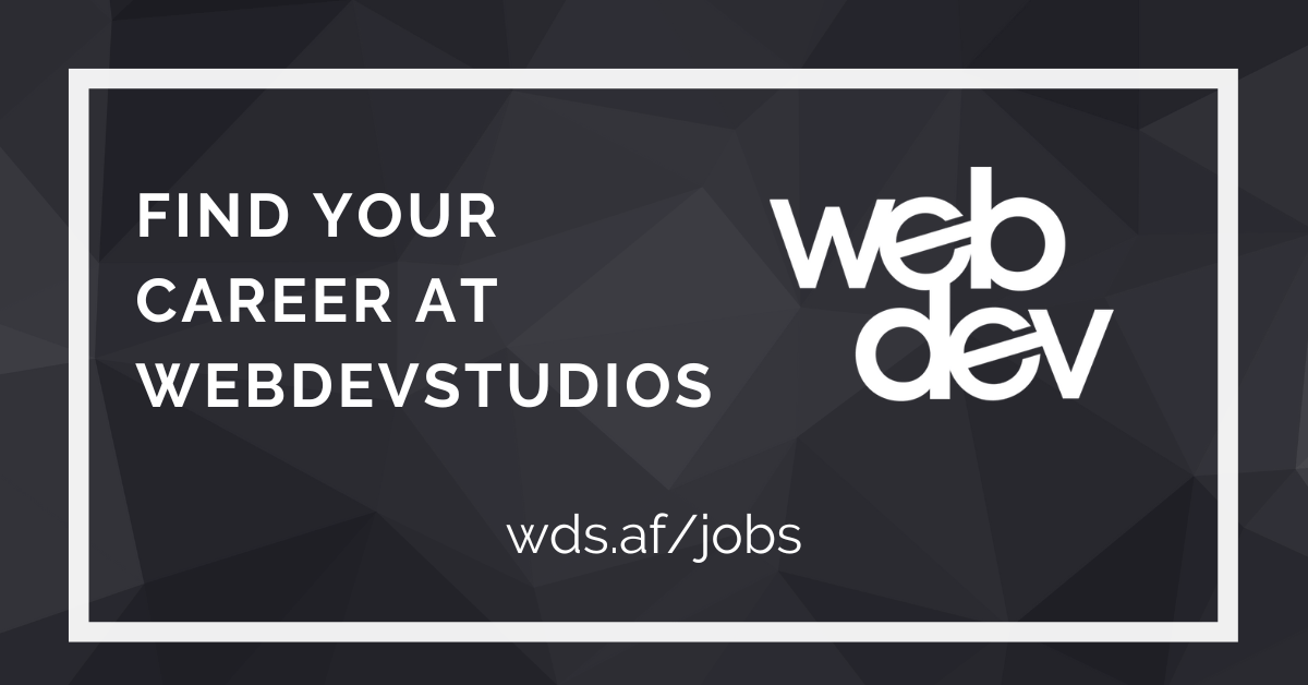 WordPress Careers at WebDevStudios