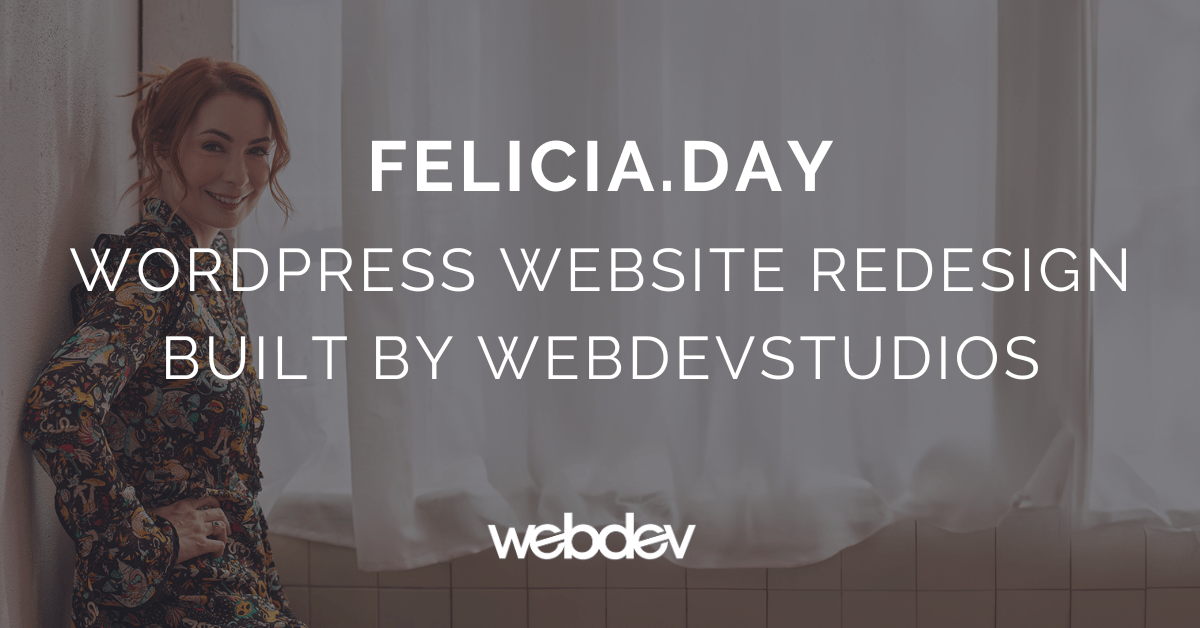 Felicia Day Website Portfolio - WebDevStudios