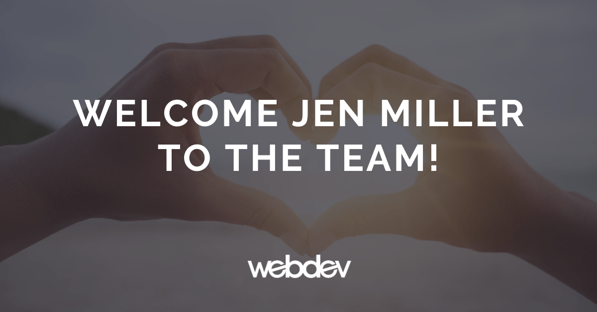 WebDevStudios Welcomes Jen Miller to the Team - WebDevStudios